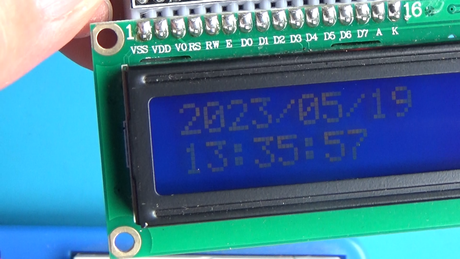 Arduino＃11 DS1307RTCを使って、液晶ディスプレイに現在時刻を表示してみた‼
